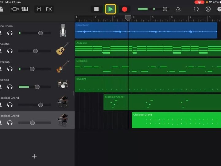 GarageBand Lessons – Mr Morrison